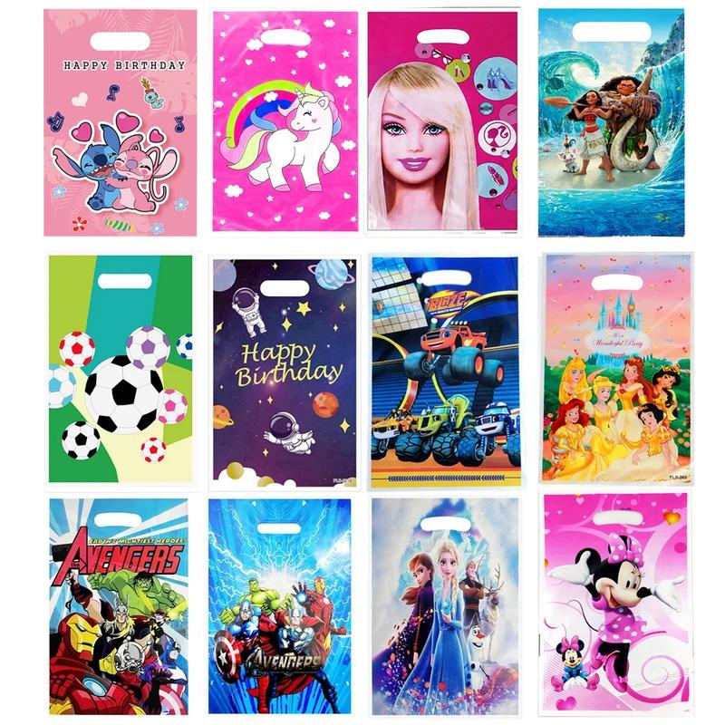 10/30pcs Princess Football Minnie Frozen Moana Barbi Mickey Unicorn ...