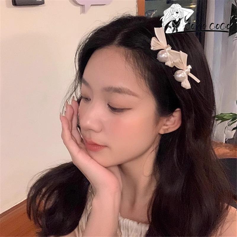 Klip Rambut Perempuan Musim Bunga Ikatan bentuk rama-rama Mutiara ...