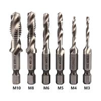 Jual EELIC MAB-ULIR MATA BOR 1SET ISI 6PCS PEMBUAT ULIR DRAT BAHAN BAJA ...