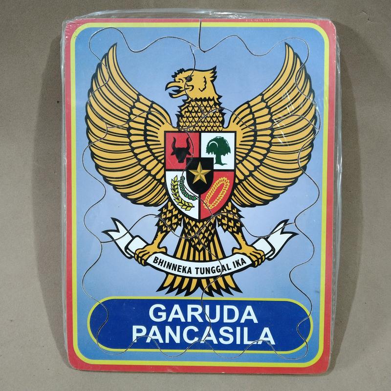 PUZZLE KECIL GARUDA PANCASILA - alat permainan edukasi anak - Shop ...