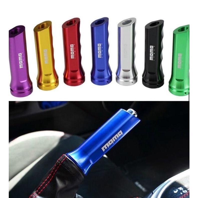 HAND BRAKE MOMO Universal Racing Car Aluminum Hand Brake Sleeve ...