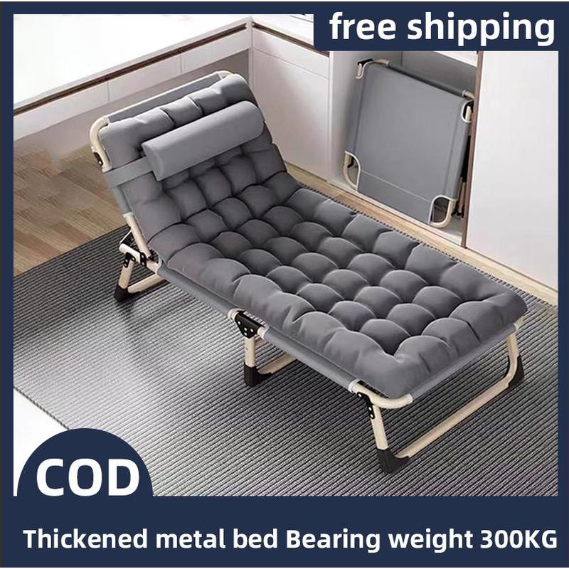【COD】Portable Folding Bed with Foam Heavy Duty Folding Bed with ...