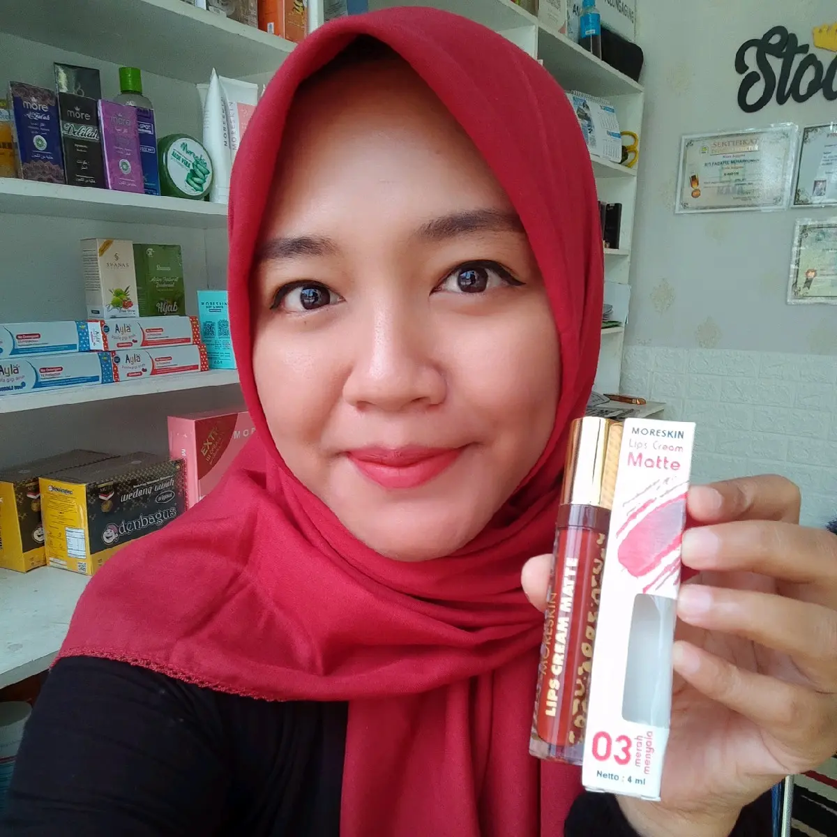 moreskin lipcream matee nasa Kosmetik Bibir Lipstick - Shop | Tokopedia