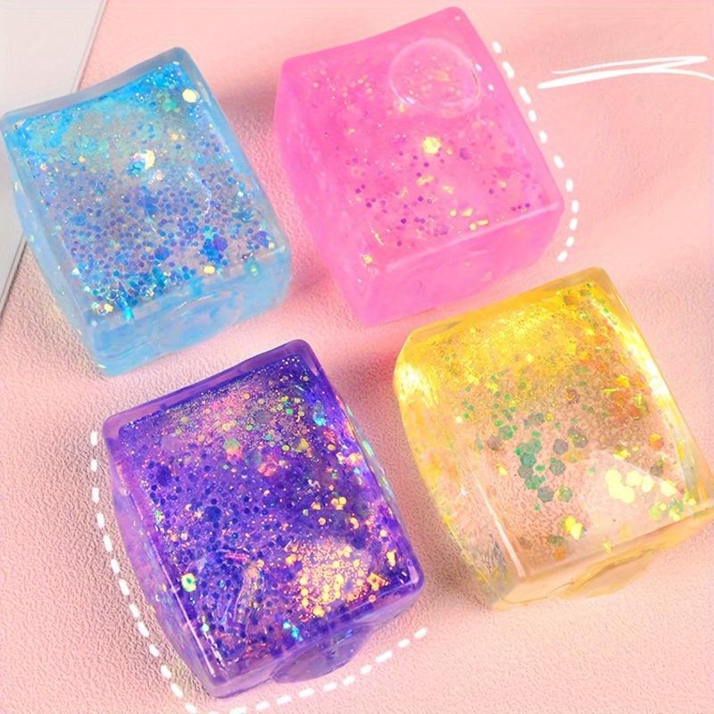 Maltose Ice Cubes - Soft Squishy Stress Relief Toys, Slow Bounce ...