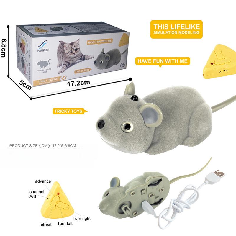 Remote control induction mouse Infrared induction Simulation mouse New ...