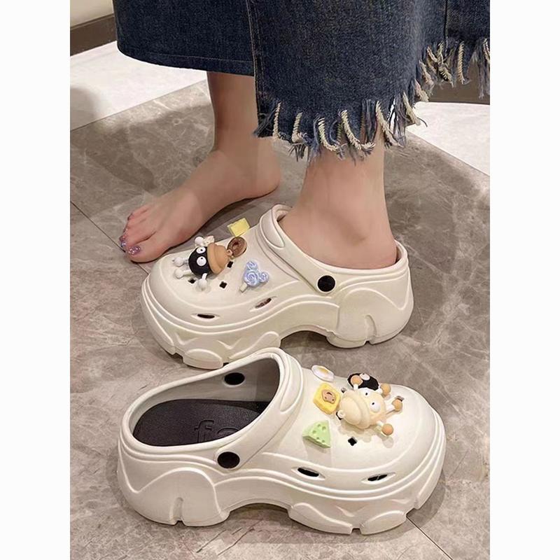 Children's Thick-Soled Clogs for Girls, Summer Outdoor New Style ...