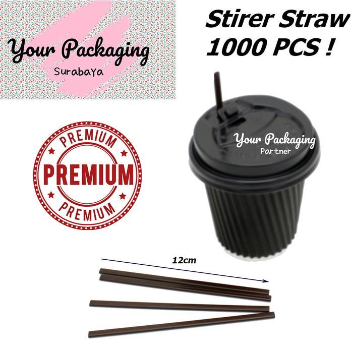 Jual 1000PCS SEDOTAN HOT CUP STIRRER STIRER KOPI STRAW PIPIH MINUMAN ...