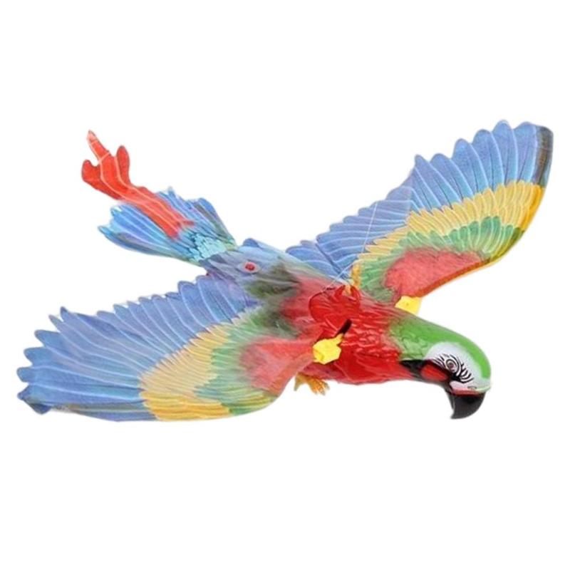 Electric Hanging Flying Bird Toy Kitten Toys Interactive Lifelike ...
