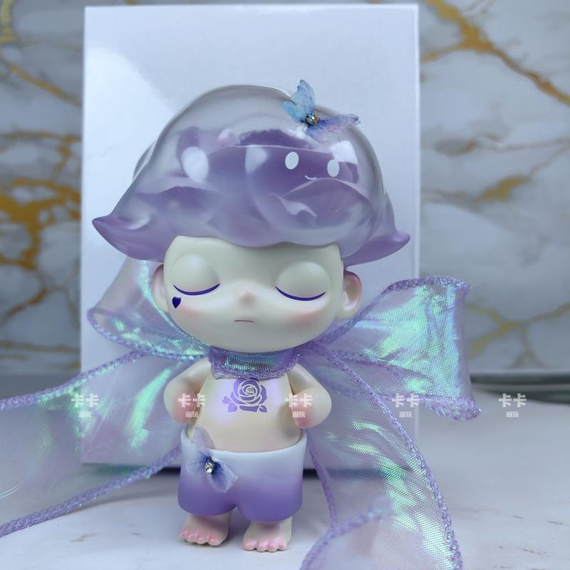 Dimoo Purple Rose Painting Modification Doll, Big Baby General - TikTok ...