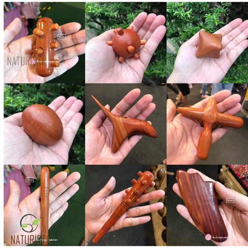 Reflexology Thai Traditional Red Wood Massage Tools Alat Uru - TikTok ...