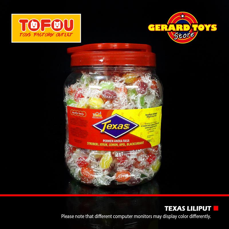 Permen Buah Texas Liliput Toples isi 327pcs MURAH BANGET Fruity - Shop ...