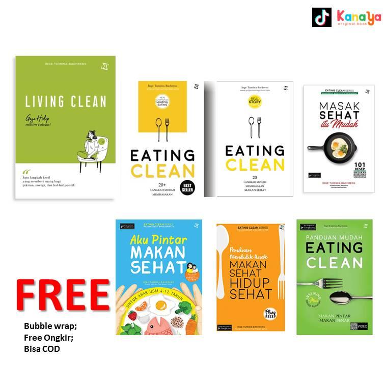 Buku Hidup Bersih Eating Clean & Living Clean/Inge Tumiwa Bachrens ...