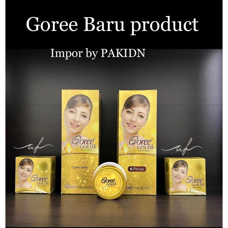 GOREE GOLD BEAUTY CREAM, 24K GOLD ORI 100% - For Skin Brightening ...