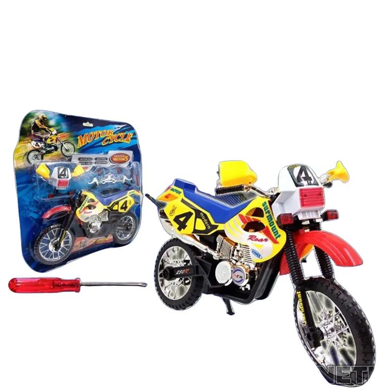 DIY Spire fire Motorcycle Assembly Toy Motor toys for boys Motor ...