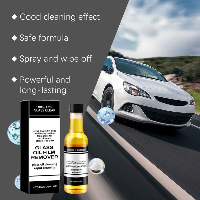 Car Oil Film Cleaner Auto Window Cleaner Cream 5 fl oz Windshield ...