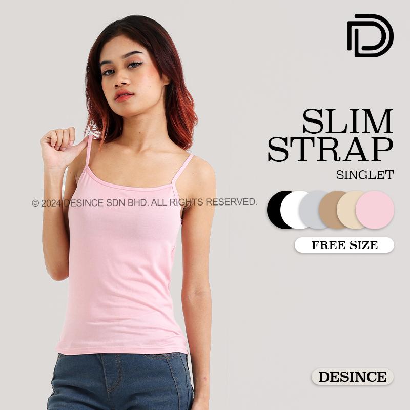 Singlet Fesyen Wanita, Desince, Pelbagai Warna, Tali Tunggal - TikTok ...