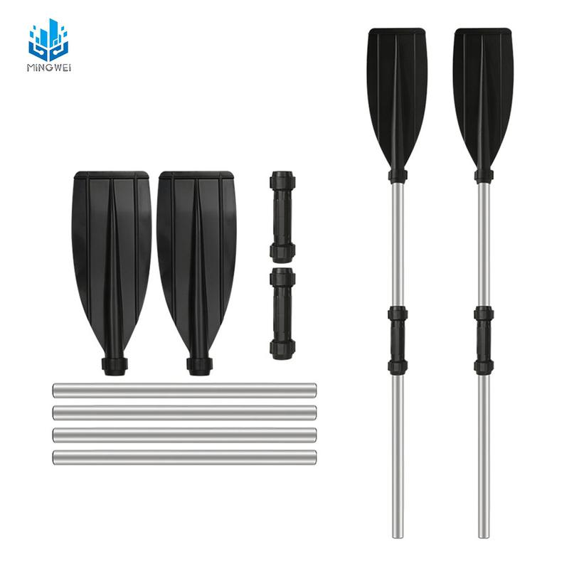 2pcs Aluminum Oars Detachable Afloat Kayak Oars Dayung Kayak - TikTok ...
