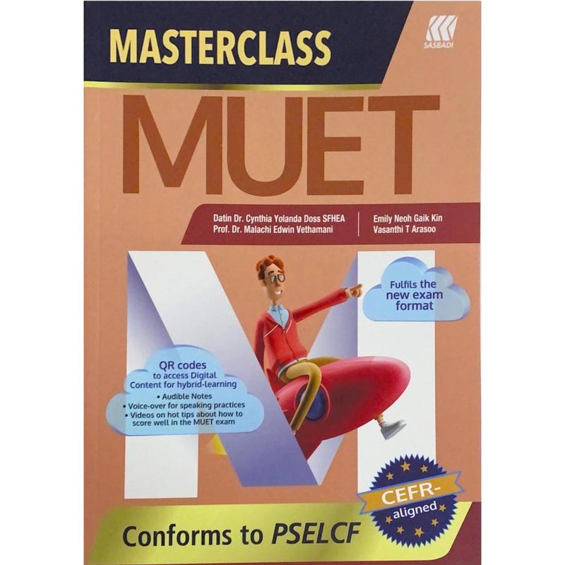 Sasbadi - Masterclass MUET CEFR-Aligned 2023 | muet 2023 | buku ...