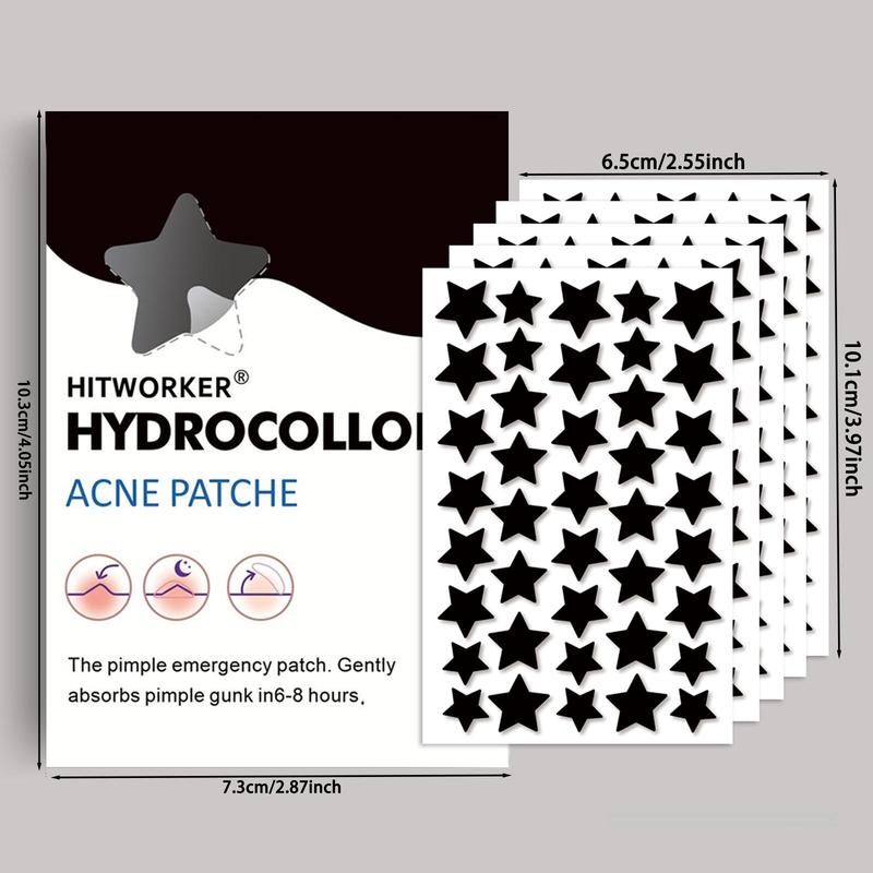 Star Shaped Hydrocolloid Acne Cover Patches, 200/400pcs/box Acne Cover ...