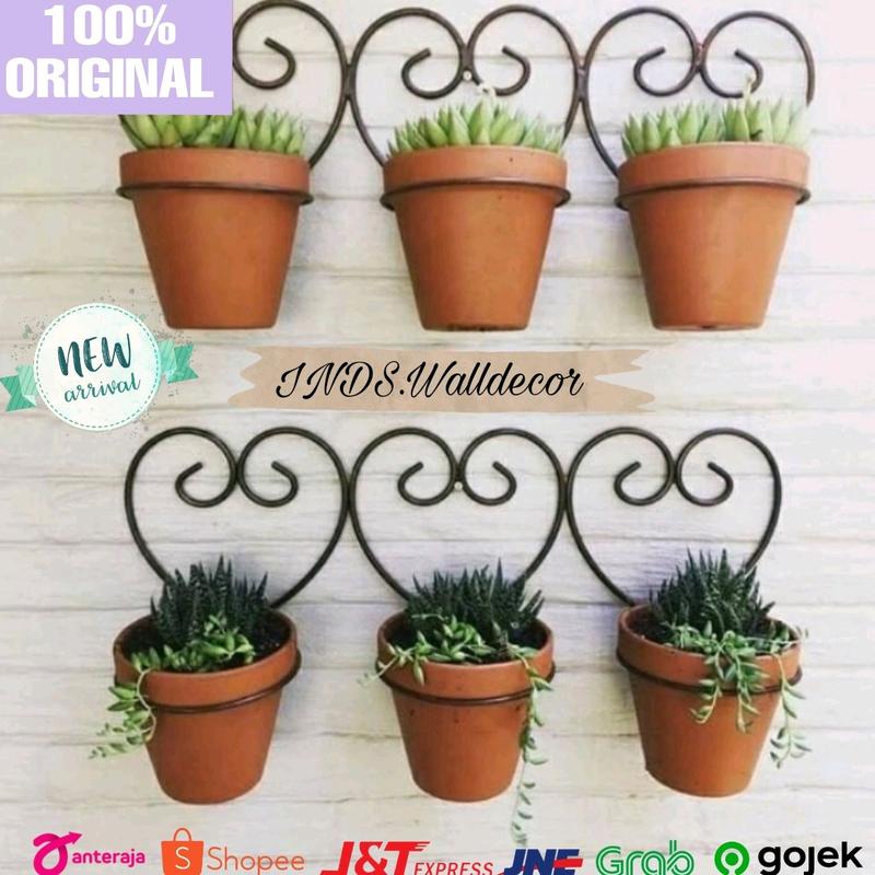 Rak Pot Bunga Tempel Dinding - Shop | Tokopedia