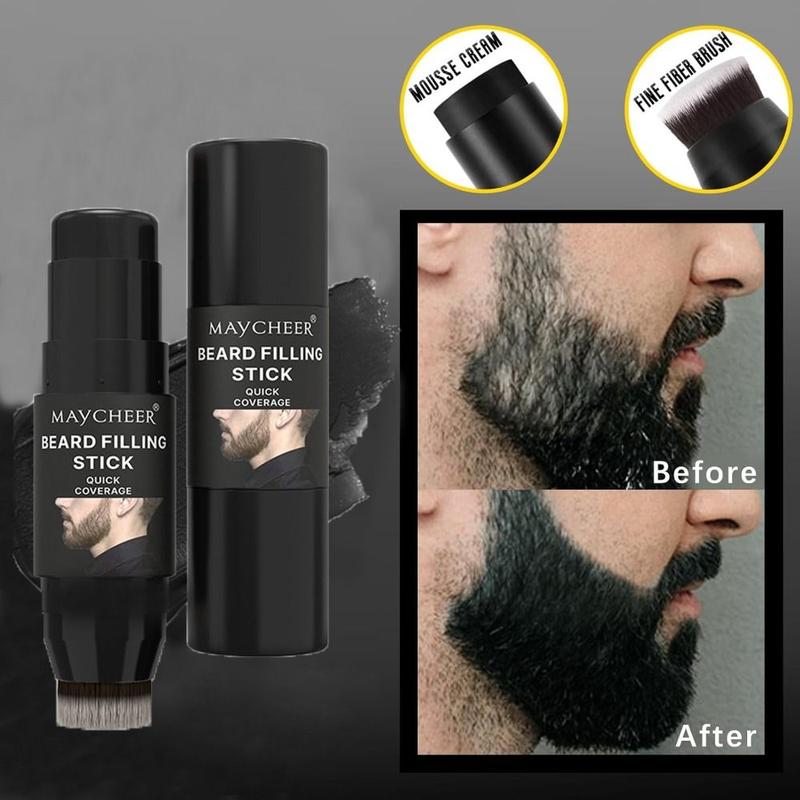 New 2 in 1 Beard Filler Stick Waterproof Sweatproof Beard Filling ...