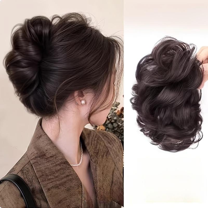 Dance Hair Artifact Invisible Ponytail Bud Women'S Wig - Wrapping ...
