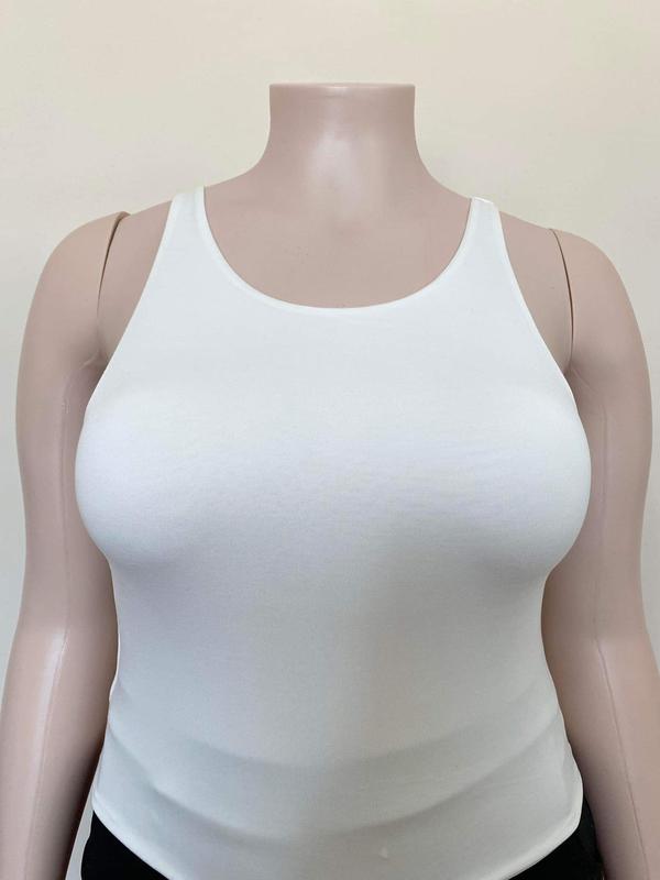 GIA RACERBACK DOUBLE LINING TOP PLUS SIZE FULL LENGTH - TikTok Shop ...