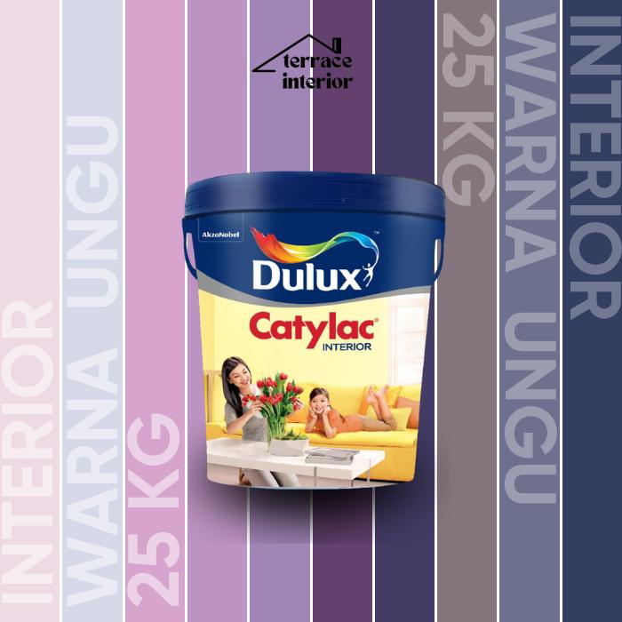 Jual Cat Tembok Dulux Catylac Interior Warna Ungu 25KG - Russian Velvet ...