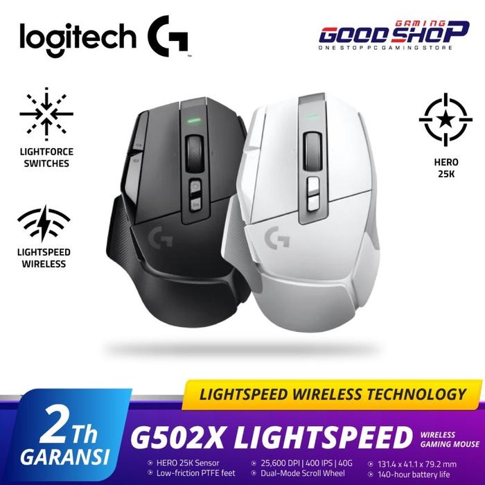 Jual Logitech G502X Lightspeed Wireless - Gaming Mouse - PUTIH ...