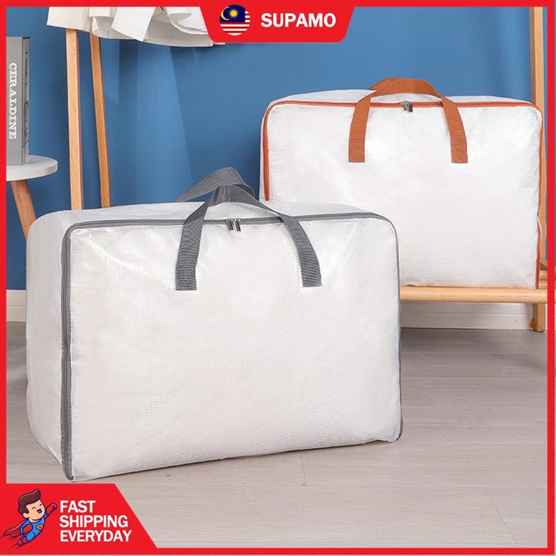 SUPAMO Thick Toto Bag Waterproof Storage Bag Beg Toto Pvc Ba - TikTok ...