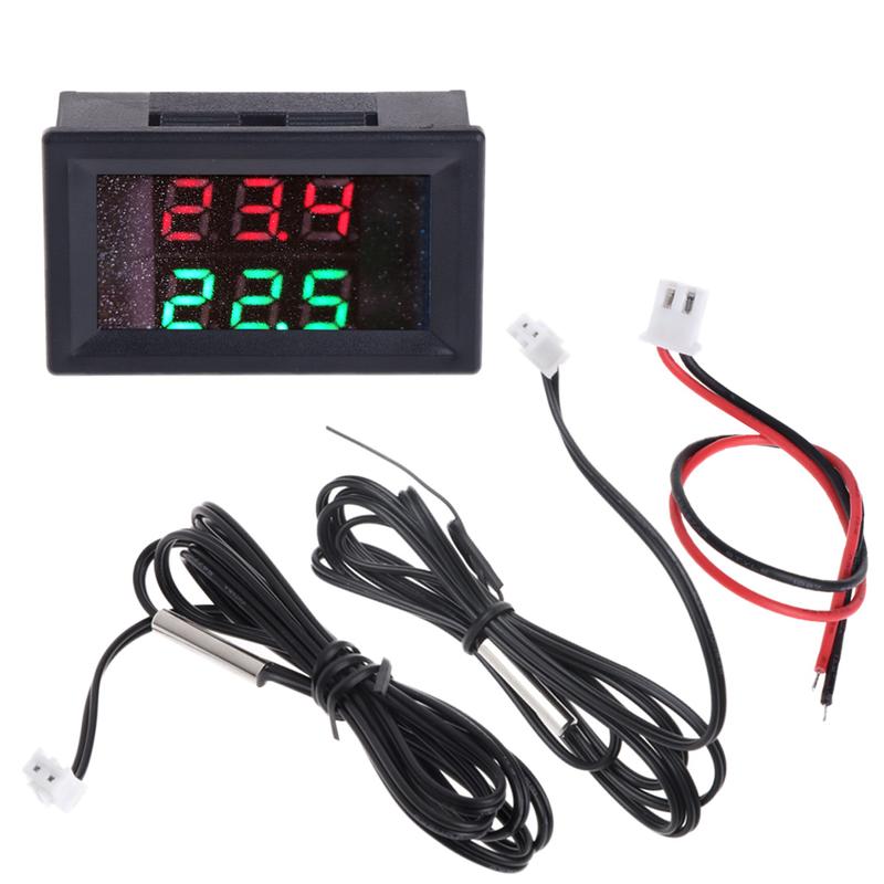 High-accuracy Digital Thermometer Dual LED Display Waterproo - TikTok ...