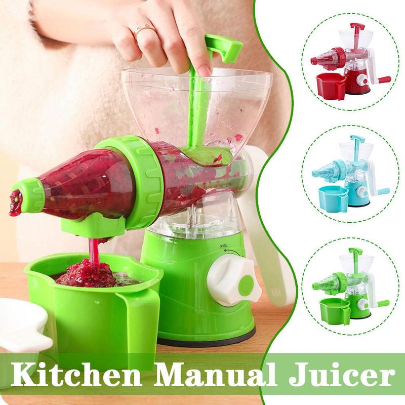 1pc 2024 New Hand Crank Juicer Home Kitchen Juicer For All Fruits ...