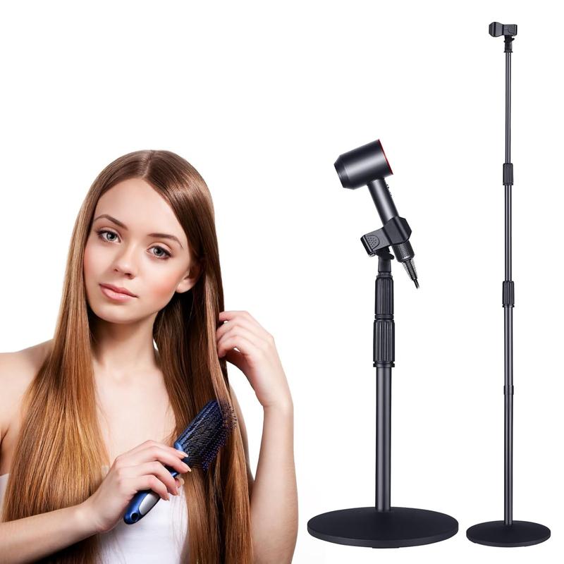 Hands free hair dryer stand holder rotatable floor blower stand ...