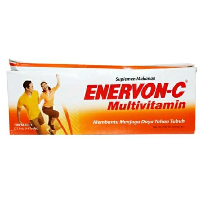 enervon c 1 box 100 tablet /multivitamin c - Shop | Tokopedia