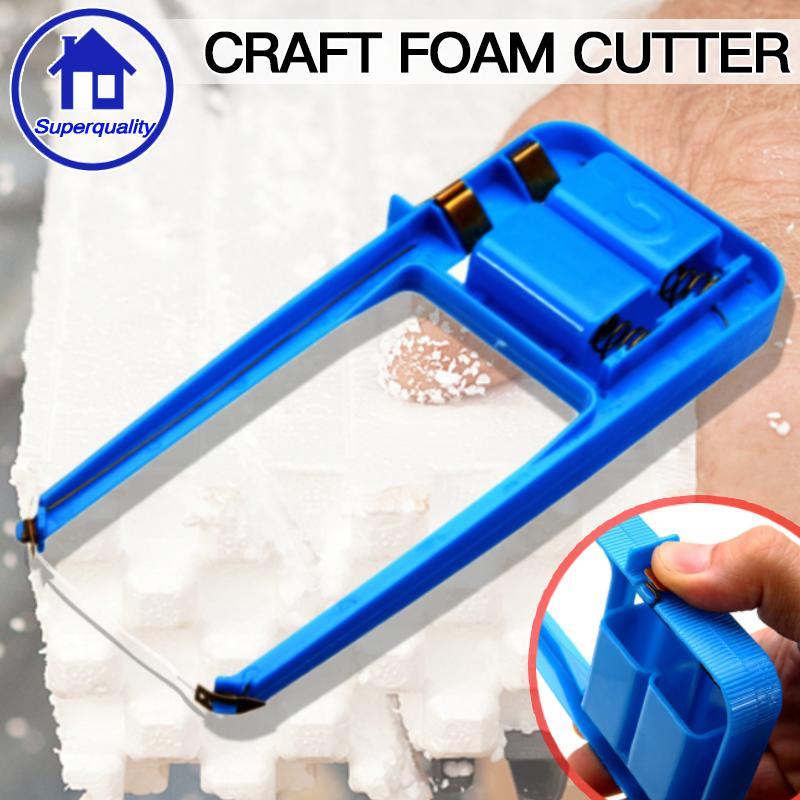 Plastic Blue Polystyrene Cutter Craft Foam Cutter DIY Hot Wire - TikTok ...