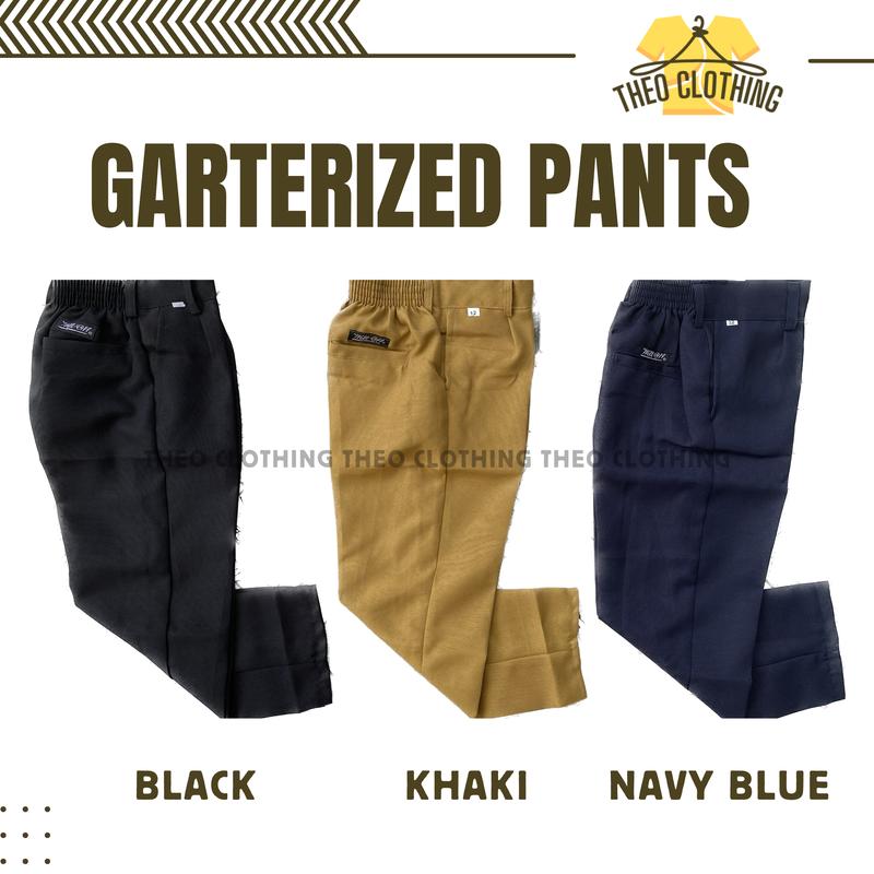 Garterized Pants School Uniform for Boys Elementary High School ...