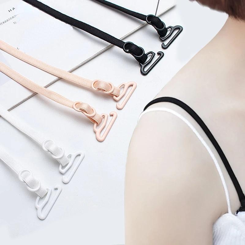 Women's Non-slip Elastic Bra Strap Double Shoulder Strap Lingerie ...