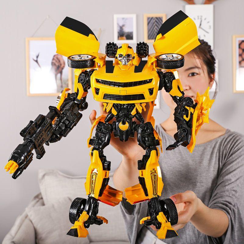 Transformers ของเล่น, รุ่นรถหุ่นยนต์ขนาดใหญ่, ของแท้, เสียงและแสง ...