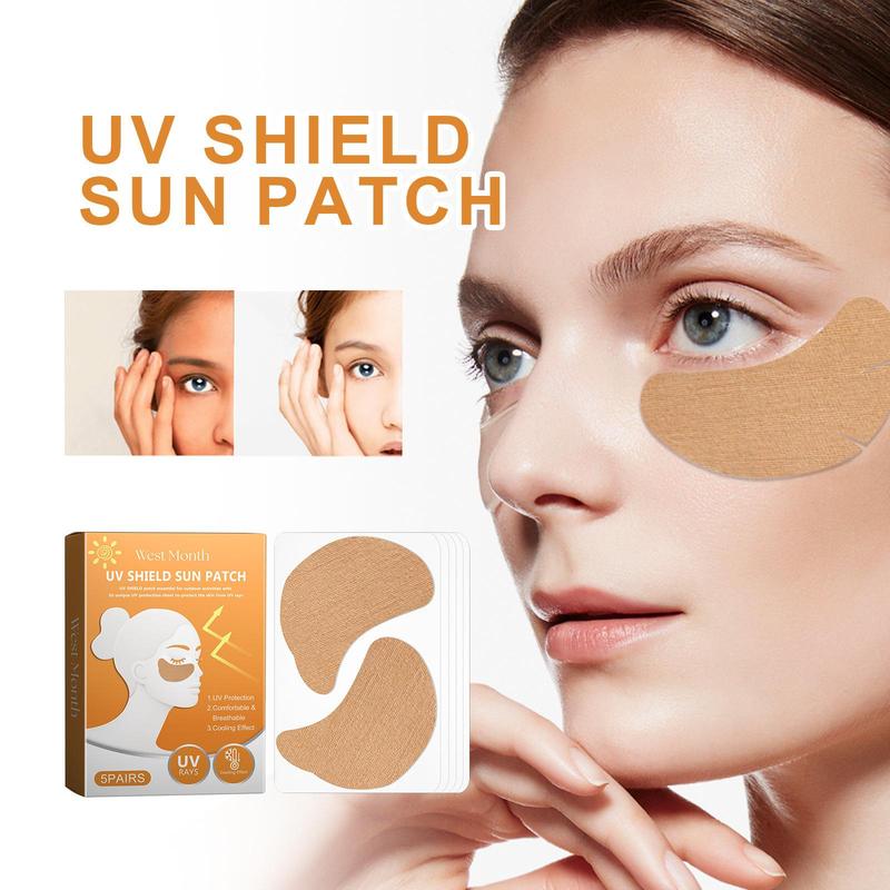 5pairs / box Eye Sun Protection Sticker Anti Sunburn Sun Outdoor ...