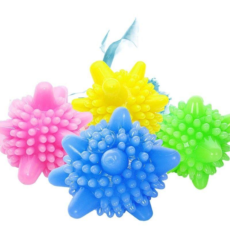 Laundry Ball Washing Machine Clothes Cleaning Ball 6cm Solid PVC Magic ...