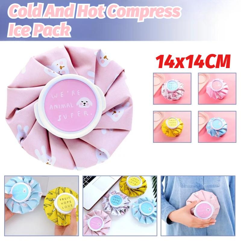 Reusable Water Filled Cloth Ice Pack, Cute Hot Compress Bag, - TikTok ...