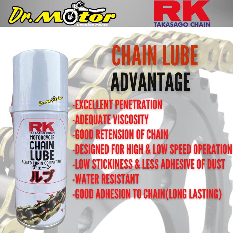 RK Takasago 100ml chain lube cleaner minyak spray rantai oil - TikTok ...