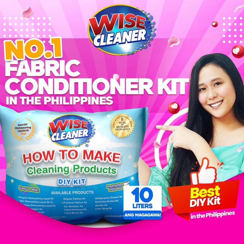 WISE CLEANER REGULAR FABCON KIT Household - TikTok Shop Philippines