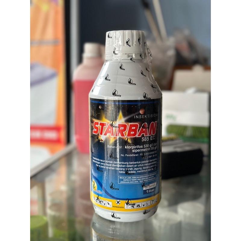 Insektisida Starban 585EC 1Liter Pt. biotis pengendali hama ulat - Shop | Tokopedia