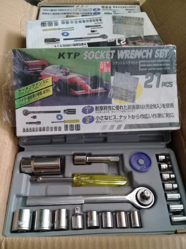 Kunci Sok Set 21pcs Socket Wrench Set - Shop | Tokopedia