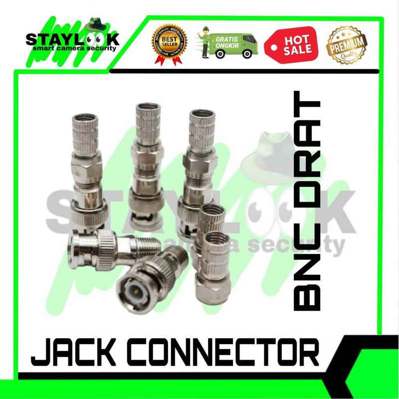 Konektor Bnc drat taiwan Kualitas Grade A Jack Bnc drat - Shop | Tokopedia