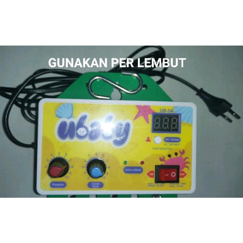UBABY MESIN TANPA PER UB 5A . Mesin Elektrik UBaby. Mesin Ayunan - Shop ...