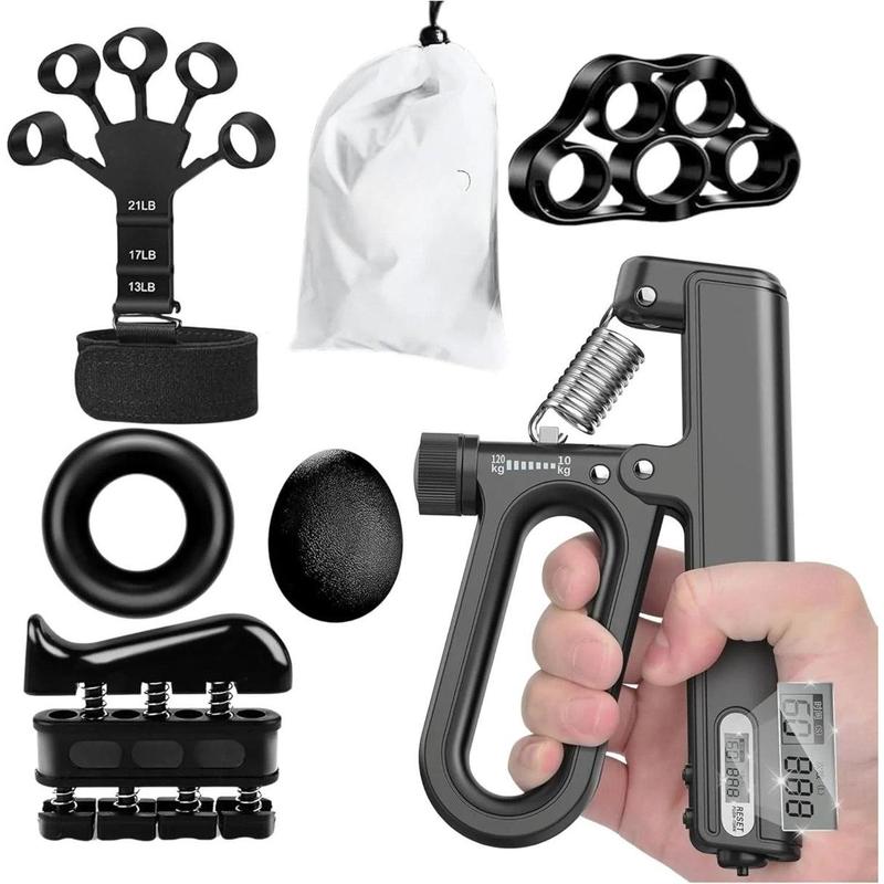Hand Grip Strengthener Kit 6 Pack; Smart Counter, Anti-slip, - TikTok Shop