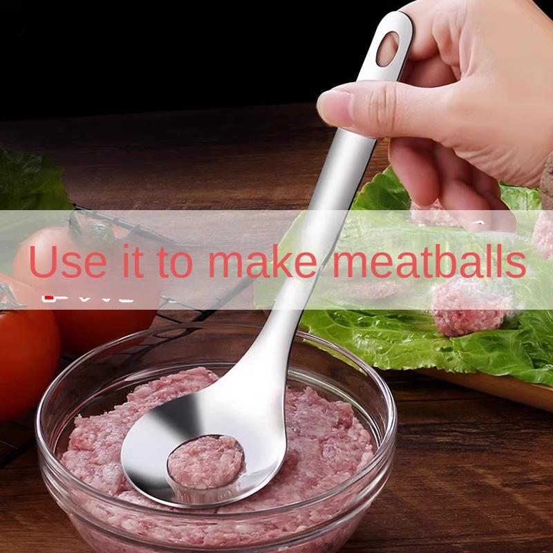 Stainless Steel Meatball Maker Household Make Meatballs Spoo - TikTok ...