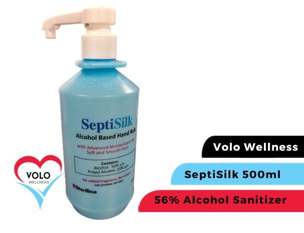 Septi-Silk 500ml, Alcohol Based Sanitizer Hand Rub (No-Rinse - TikTok ...